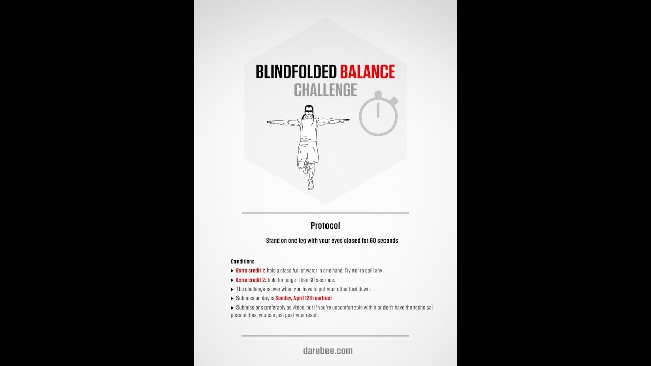 Darebee - Balance challenge - YouTube