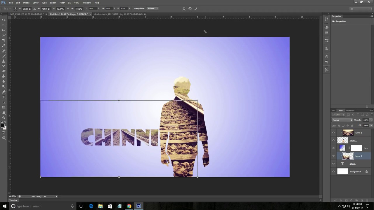 Photoshop Tutorial | how to create photo designs..... - YouTube