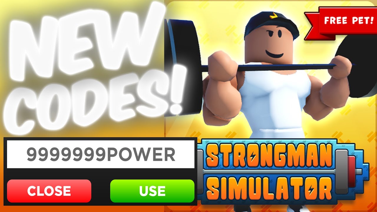 *NEW* ALL WORKING CODES FOR Strongman Simulator IN MARCH 2023! ROBLOX ...