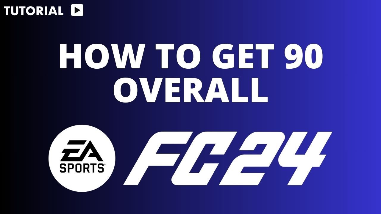 How to get 90 overall FC 24 - YouTube