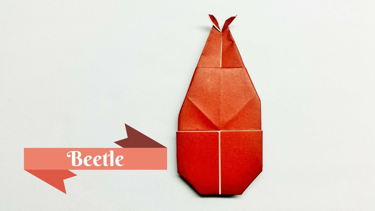 Beetle | Origami - YouTube