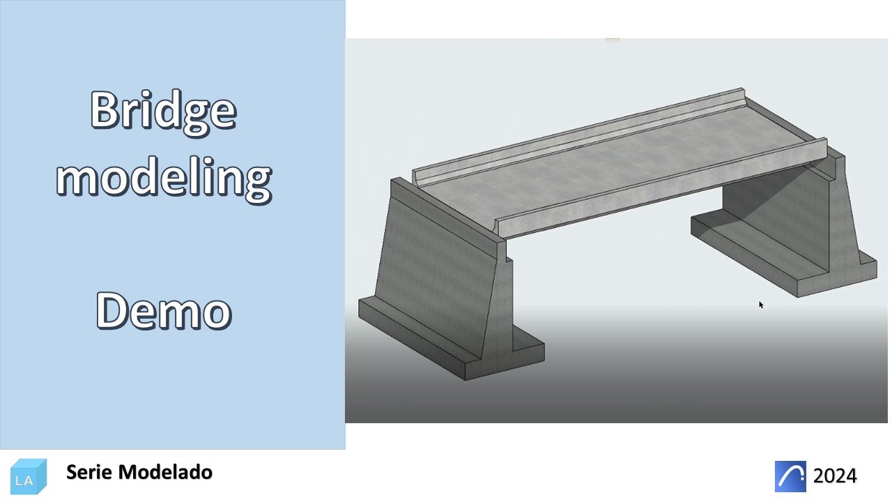 #archicad Bridge modeling -all too well 10 minute version -Demo - YouTube