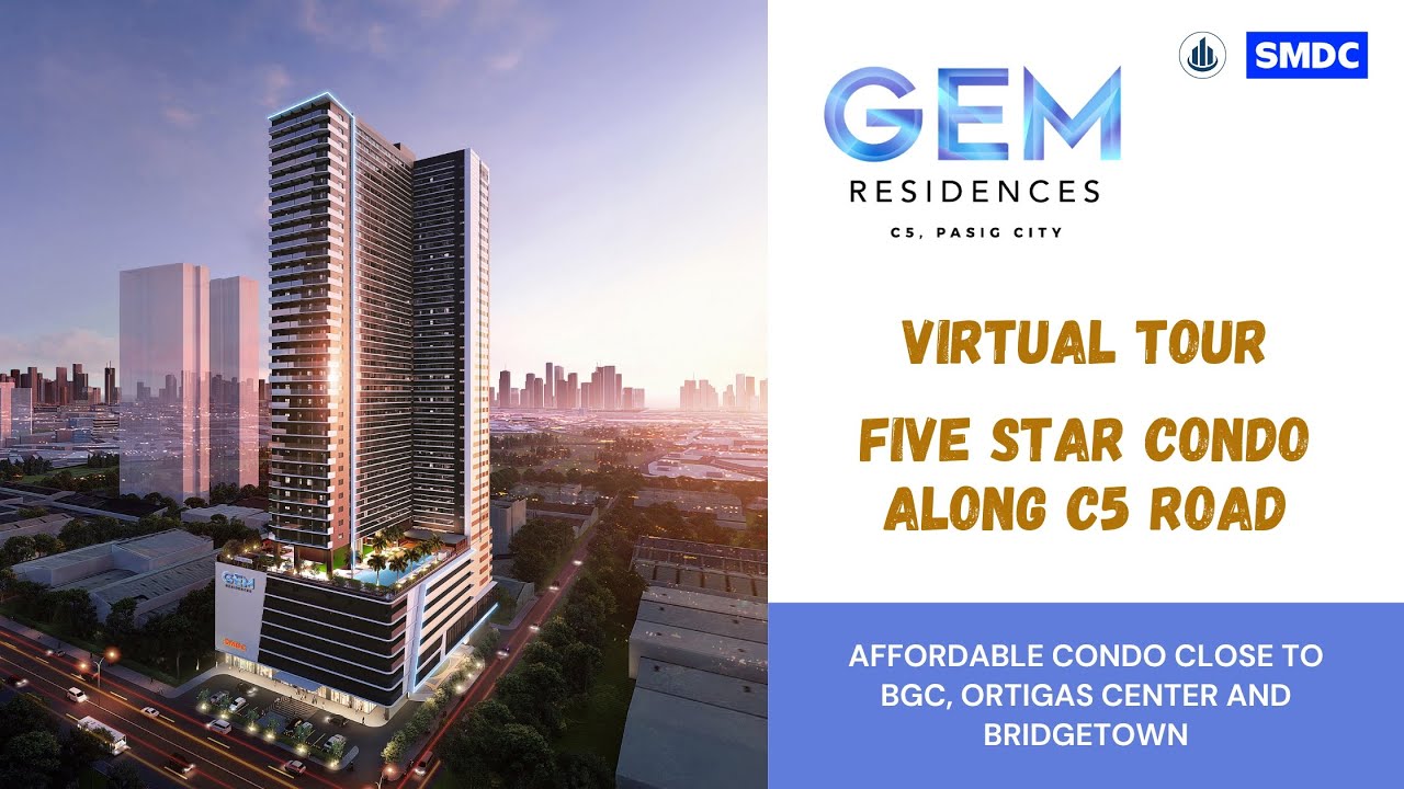 SMDC Gem Residences Walkthrough - YouTube