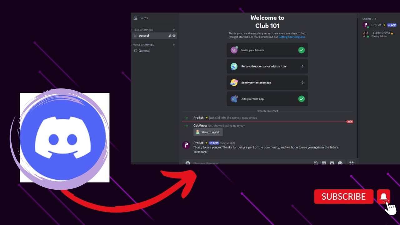 How to Add Good bye Message Bot to Discord (2024) - YouTube