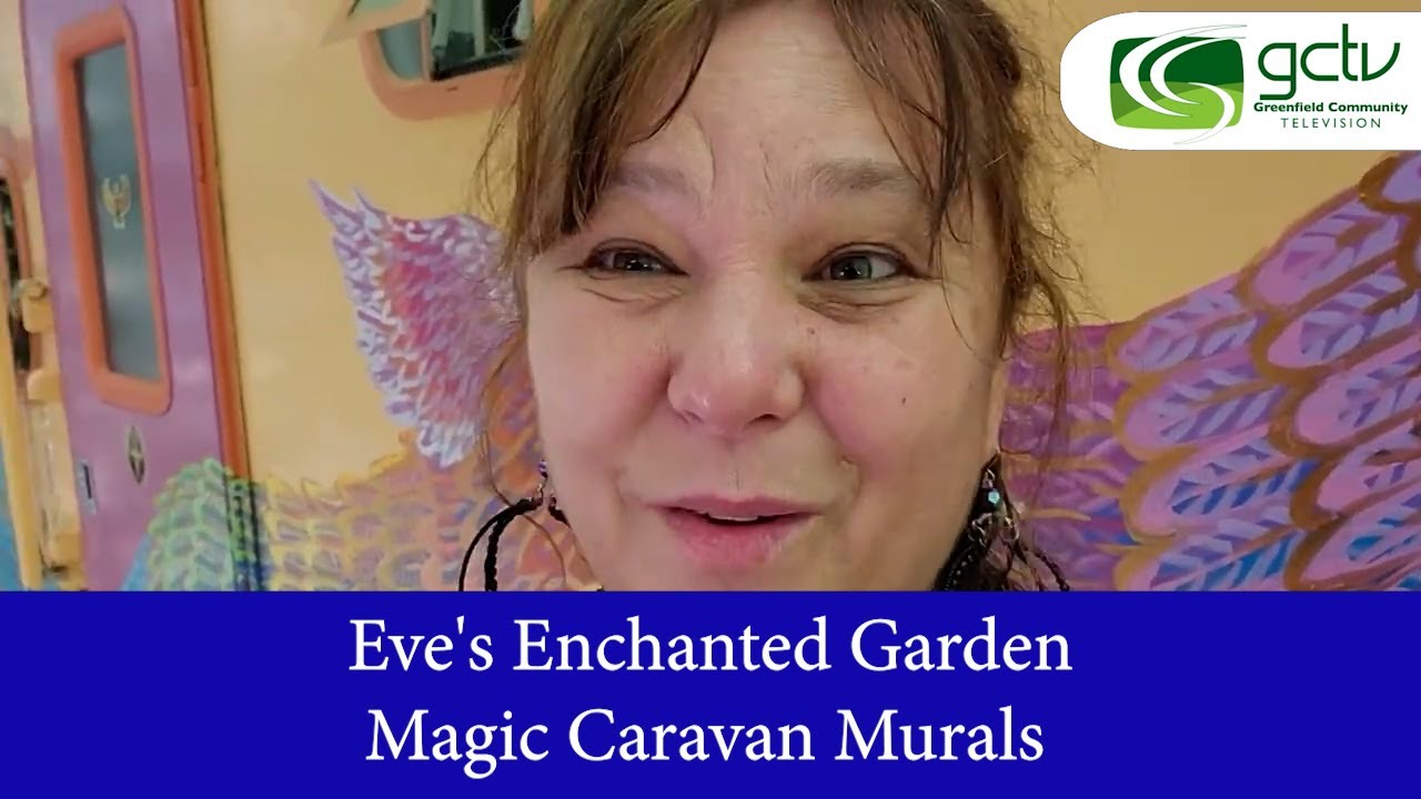 Eve's Enchanted Garden: Magic Caravan Murals - YouTube