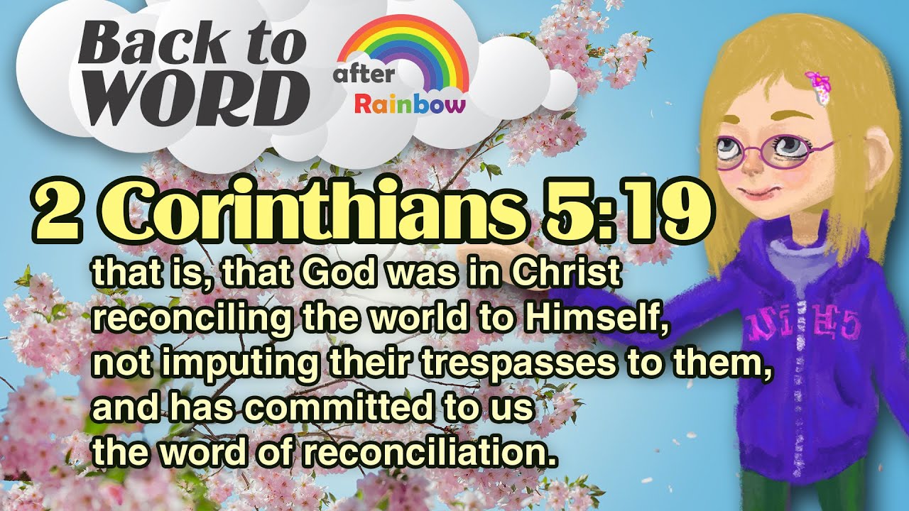 2 Corinthians 5:19 ★ Bible Verse | How to Memorize Bible Verses - 2 ...