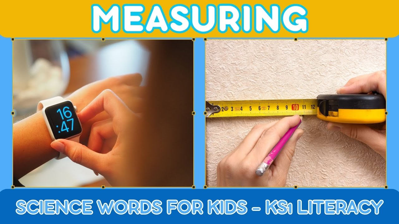 Measurement Vocabulary for Kids | Length Distance Weight | English ...