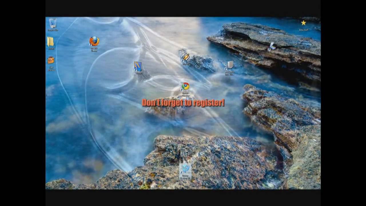 Watery Desktop 3D Video [HD] - YouTube