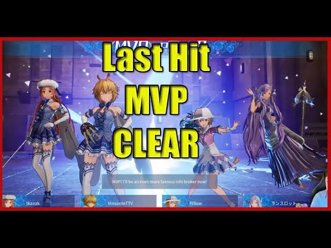 Last Hit & MVP Party in Co-op Quest Abandon Facility | Sword Art Online: Fractured Daydream ...