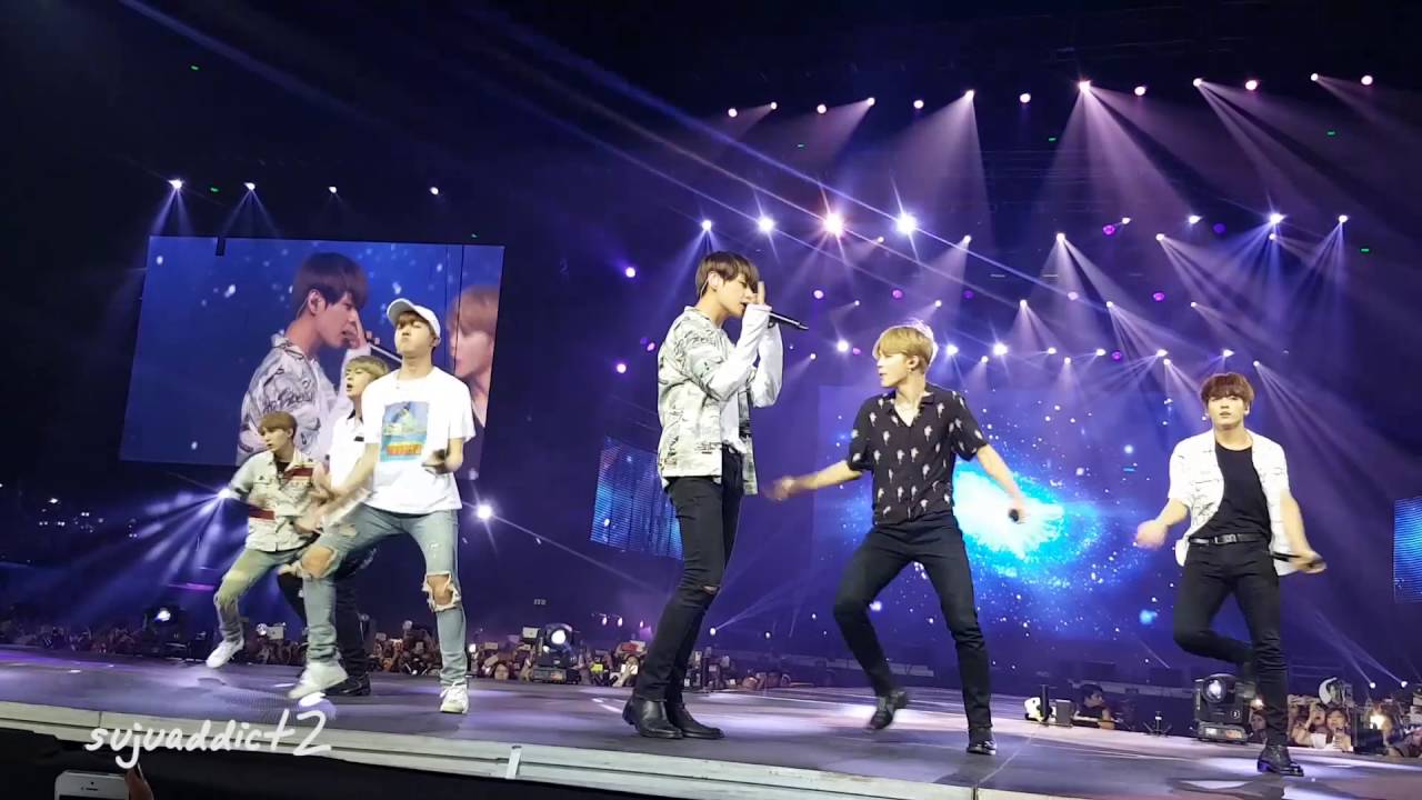 [FANCAM] 160903 MBC Show Champion in Manila BTS (방탄소년단) - Save Me - YouTube