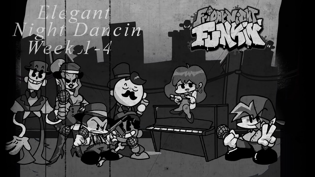 Old Cartoon Style 1930s! | Friday Night Funkin Mod Showcase Elegant ...