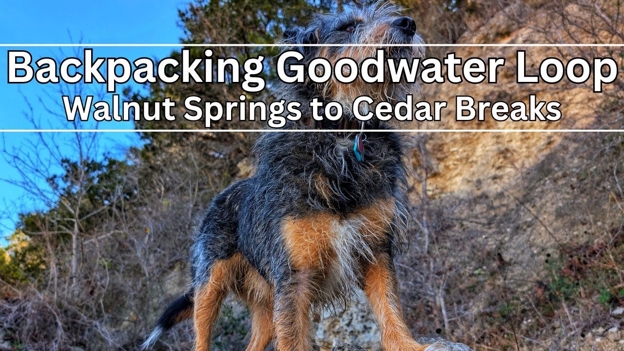 Backpacking the Goodwater Loop: Walnut Springs to Cedar Breaks (with ...