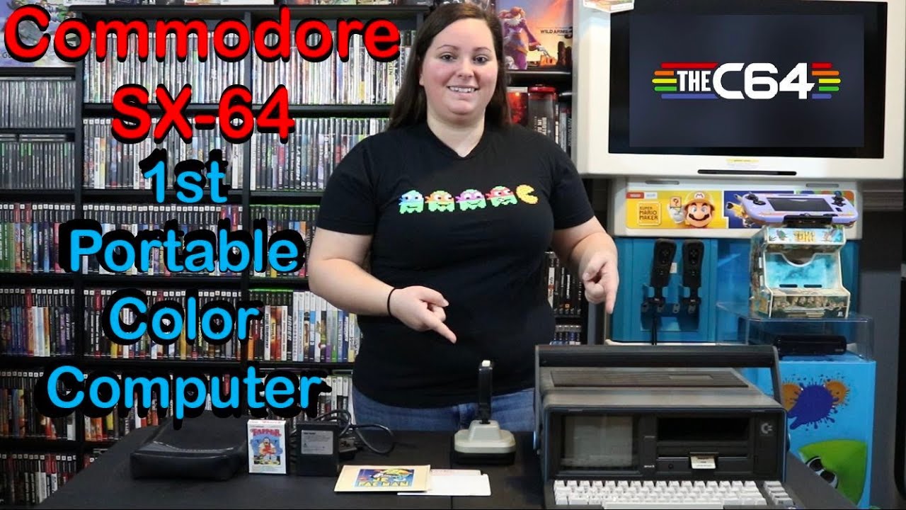 A Closer Look at the Commodore SX-64 (World's 1st Portable Color ...