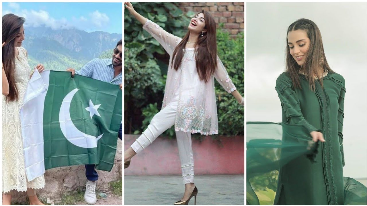 14 August Dresses Ideas 2022 | Dresses Collection For Independence Day ...