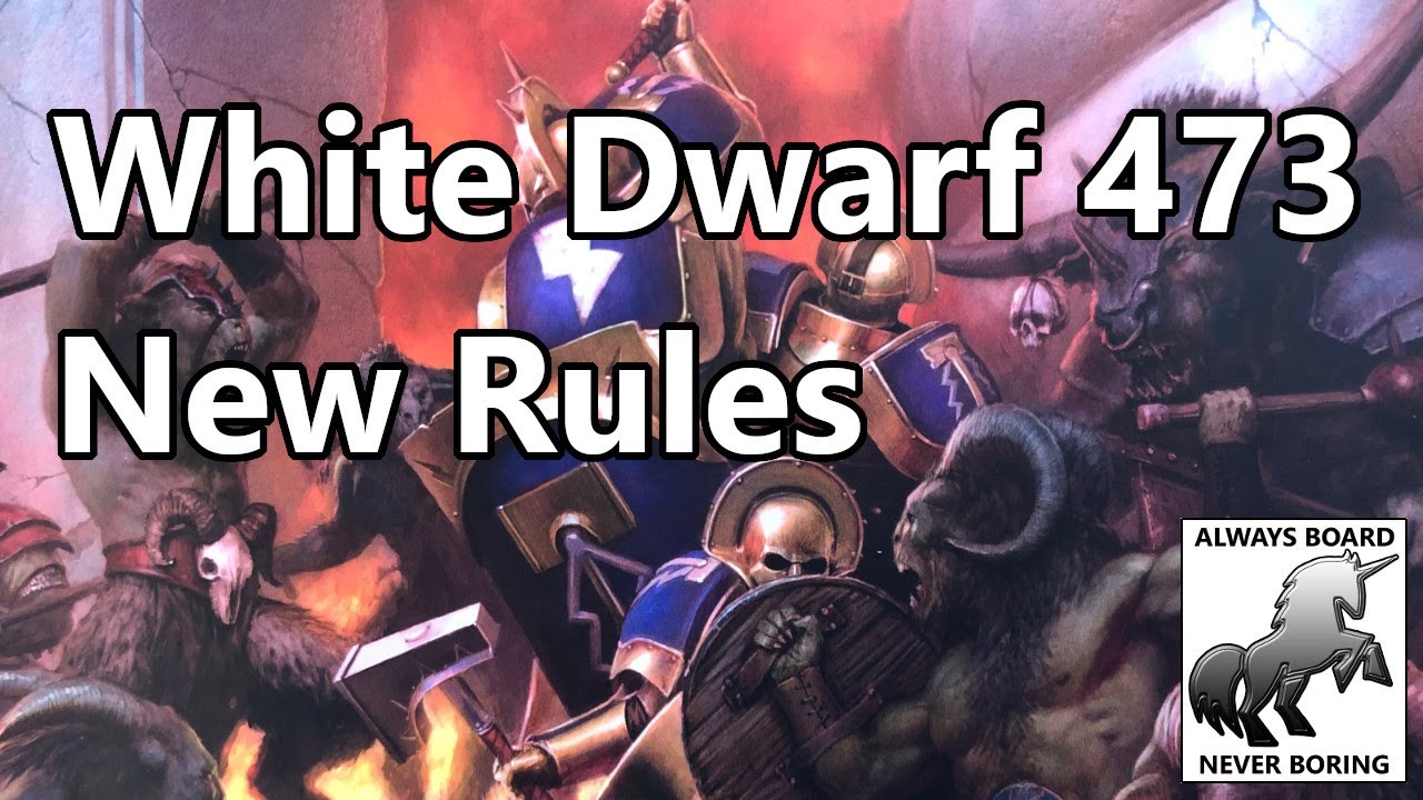 White Dwarf Issue 473 | New Rules for Age of Sigmar, Warhammer 40K, War ...