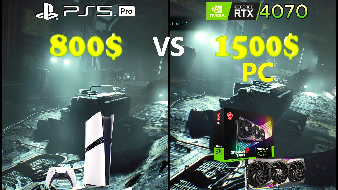 |4K60| PS5 Pro vs RTX 4070 | Max Settings In Game Performance | - YouTube