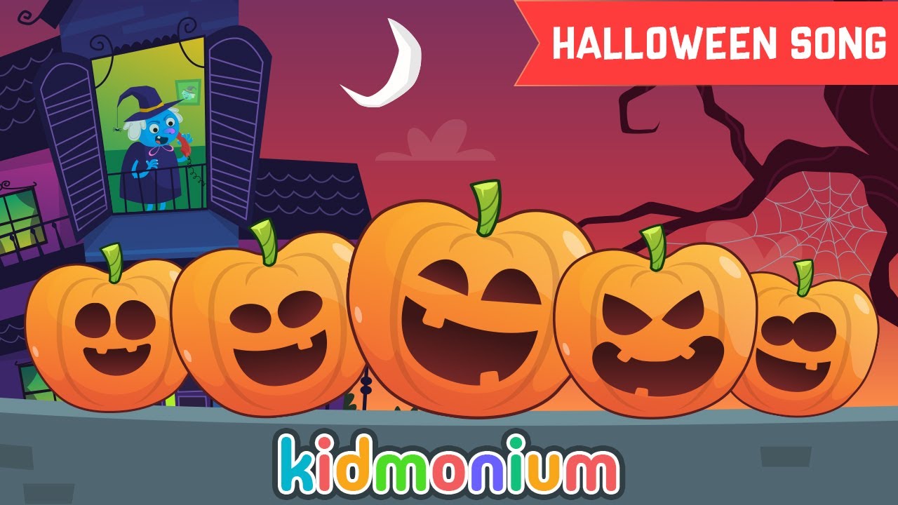Five Little Pumpkins | Halloween song | Spooky song for kids - YouTube