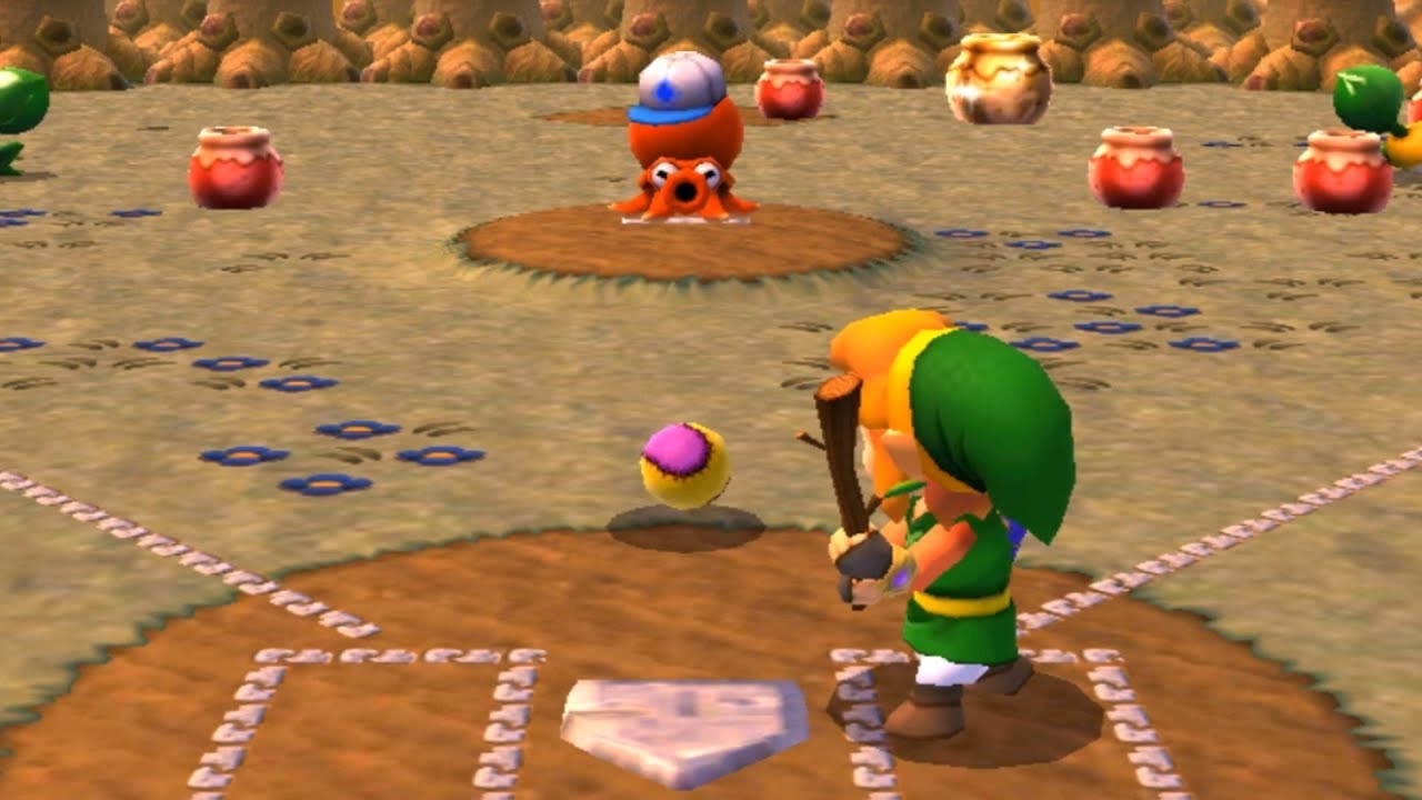 Link plays Mini Games - YouTube