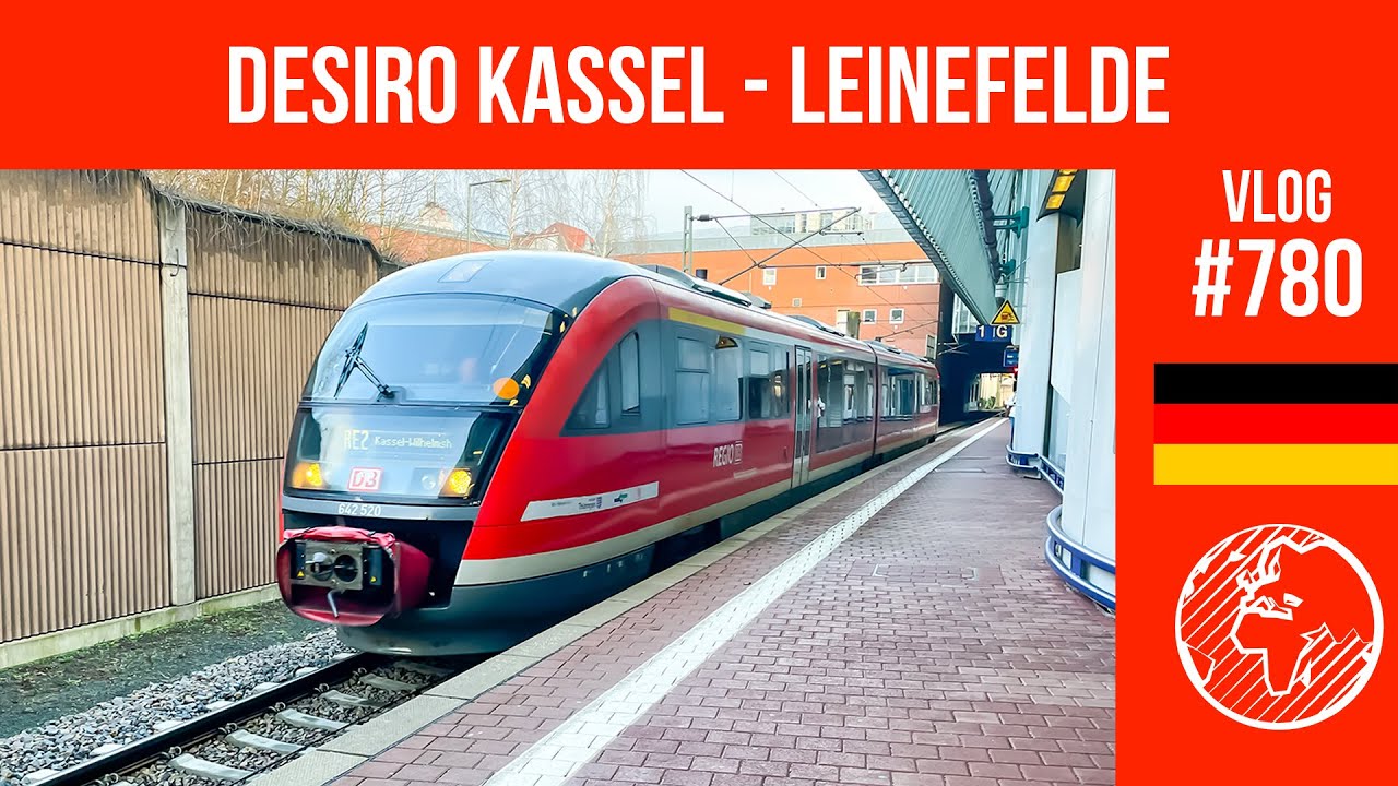 Im Desiro von Kassel nach Leinefelde | TripReport (1. Klasse) | Vlog 780 - YouTube