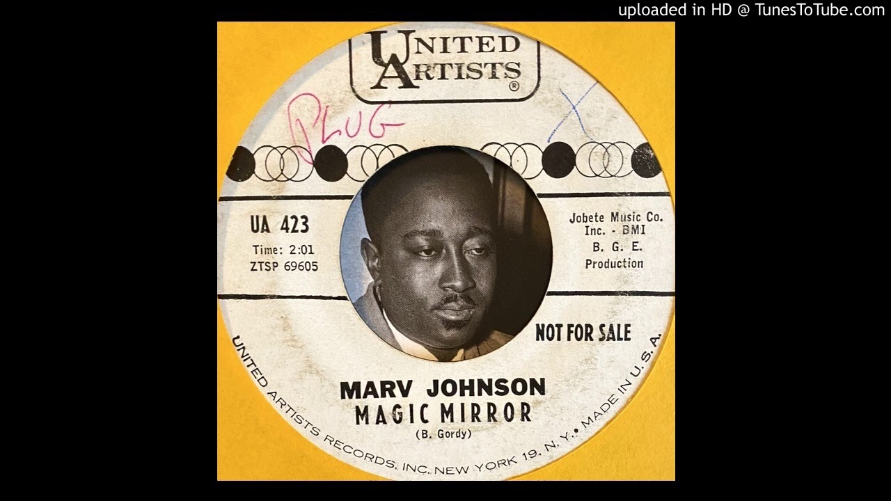 Marv Johnson - Magic Mirror (United Artists) 1961 - YouTube