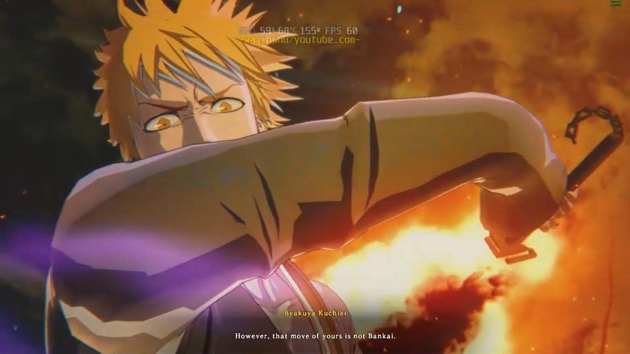 Bankai Ichigo vs Bankai Byakuya Boss Battle Gameplay - BLEACH Rebirth ...