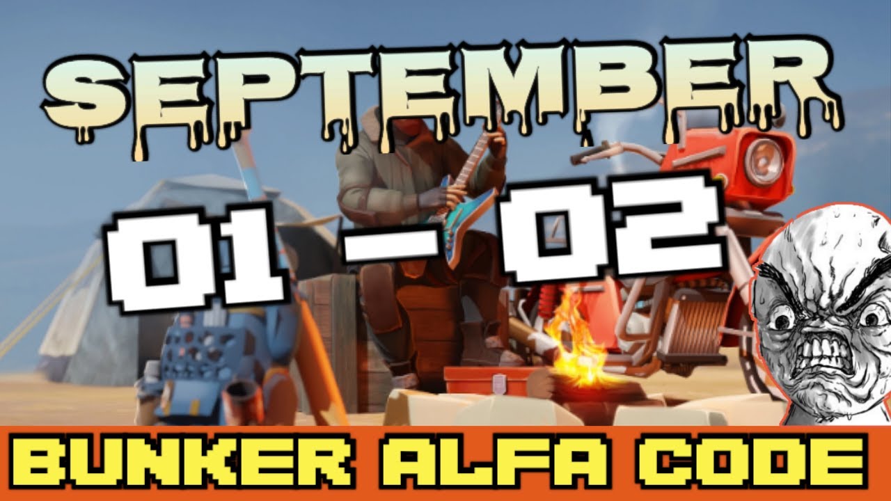 Bunker Alfa code Today SEPTEMBER 01 - 02 2023 LDOE - YouTube