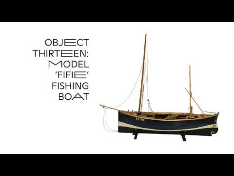 Model “Fifie” Fishing Boat