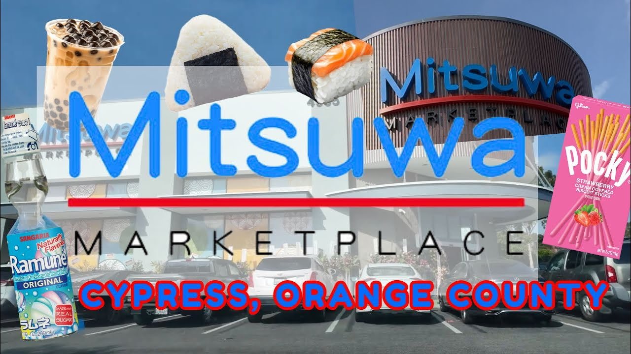 NEW MITSUWA MARKETPLACE IN CYPRESS FULL TOUR - YouTube