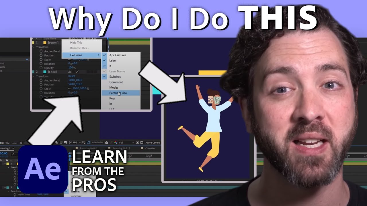 How To Use Parenting And Null Objects After Effects Tutorial For How To Use Parenting And Null Objects After Effects Tutorial For