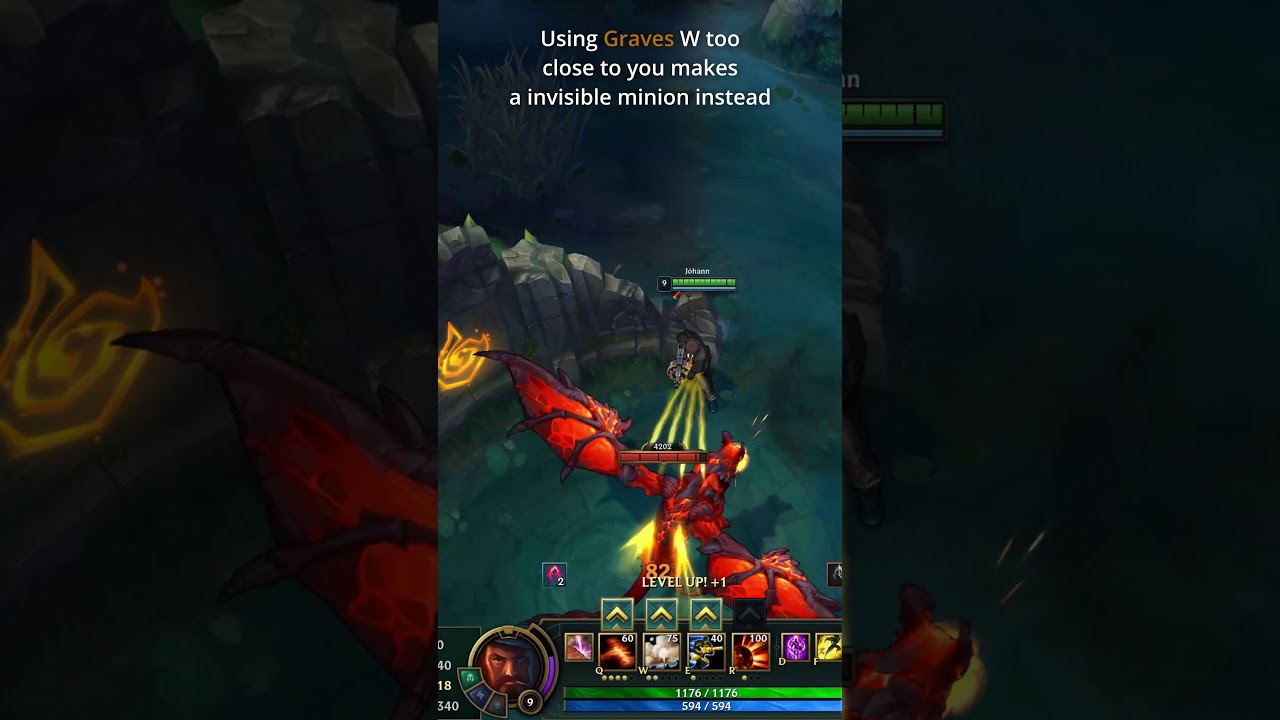 Smoke Screen Blocking Skillshots? Graves Bug - YouTube