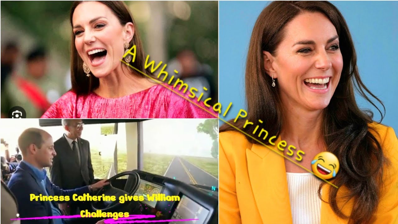 Kate, the great! Silly Princess Kate moments - YouTube