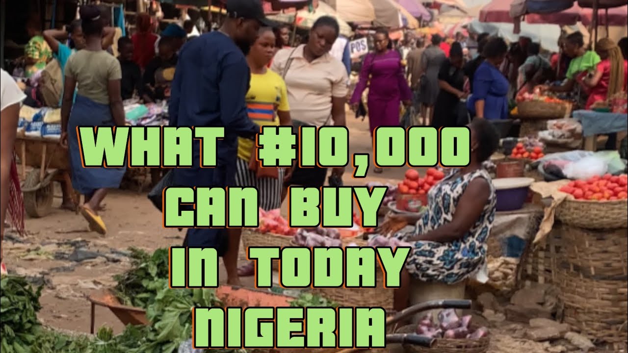 SEE HOW I SPENT #10,000 IN NIGERIA FOOD STUFF MARKET. - YouTube