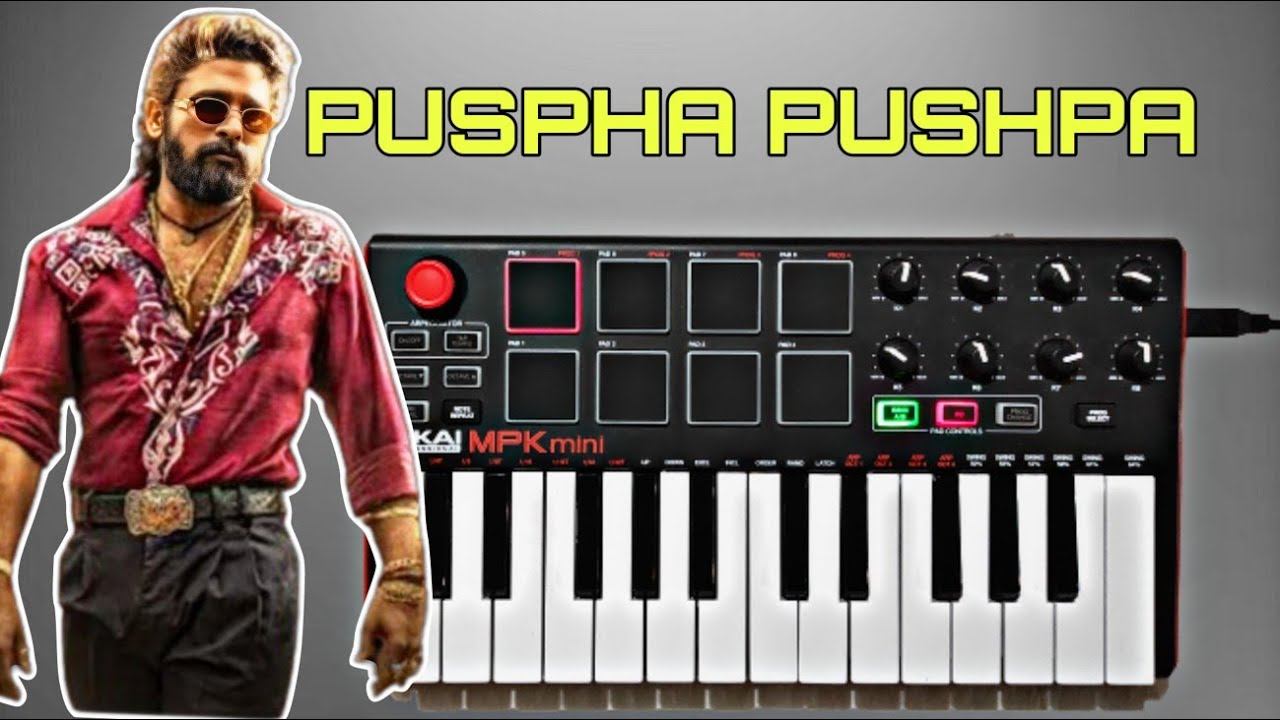 Pushpa pushpa | Piano cover By Kalyan Allu | Allu Arjun | DSP | Pushpa ...