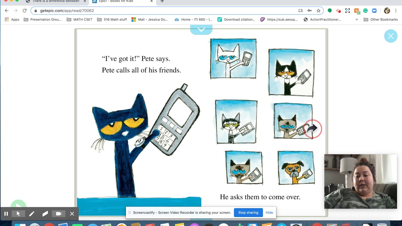 Pete the Cat: Pete's Big Lunch Read Aloud - Sequence - YouTube