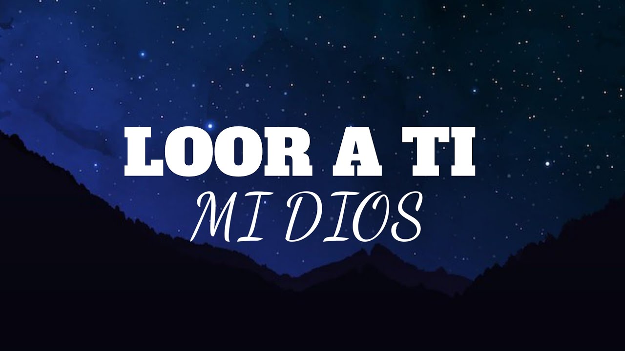 LOOR A TI MI DIOS | MINISTERIO DE ALABANZA EMANUEL DIOS CON NOSOTROS ...