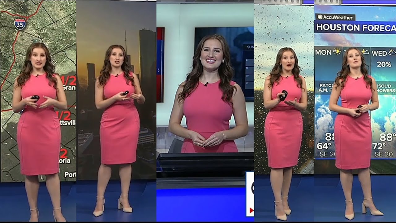 Elyse Smith with the Accuweather forecast for ABC13 Houston October 26 ...