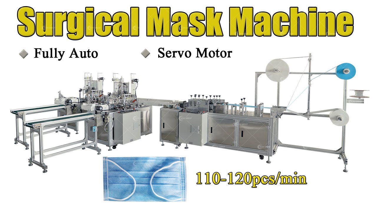 Surgical Mask Machine (Perfect Speed) - YouTube