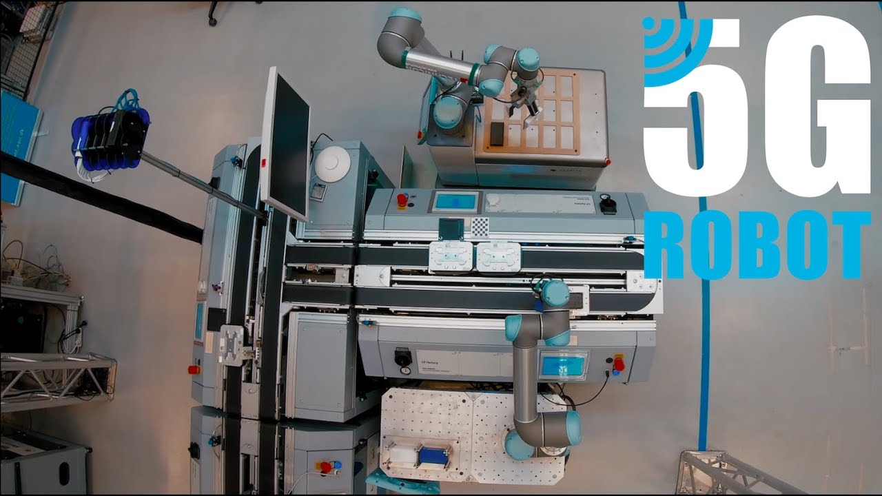 5GRobot - The future of mobile robots in production - YouTube