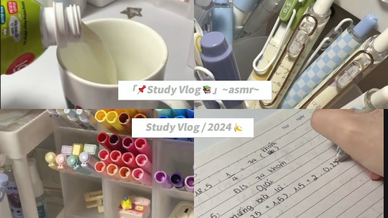 💫Tổng hợp các video chill trên tik tok 🫧| ~Study Vlog ~📚 | học bài cùng tớ ☔️. - YouTube