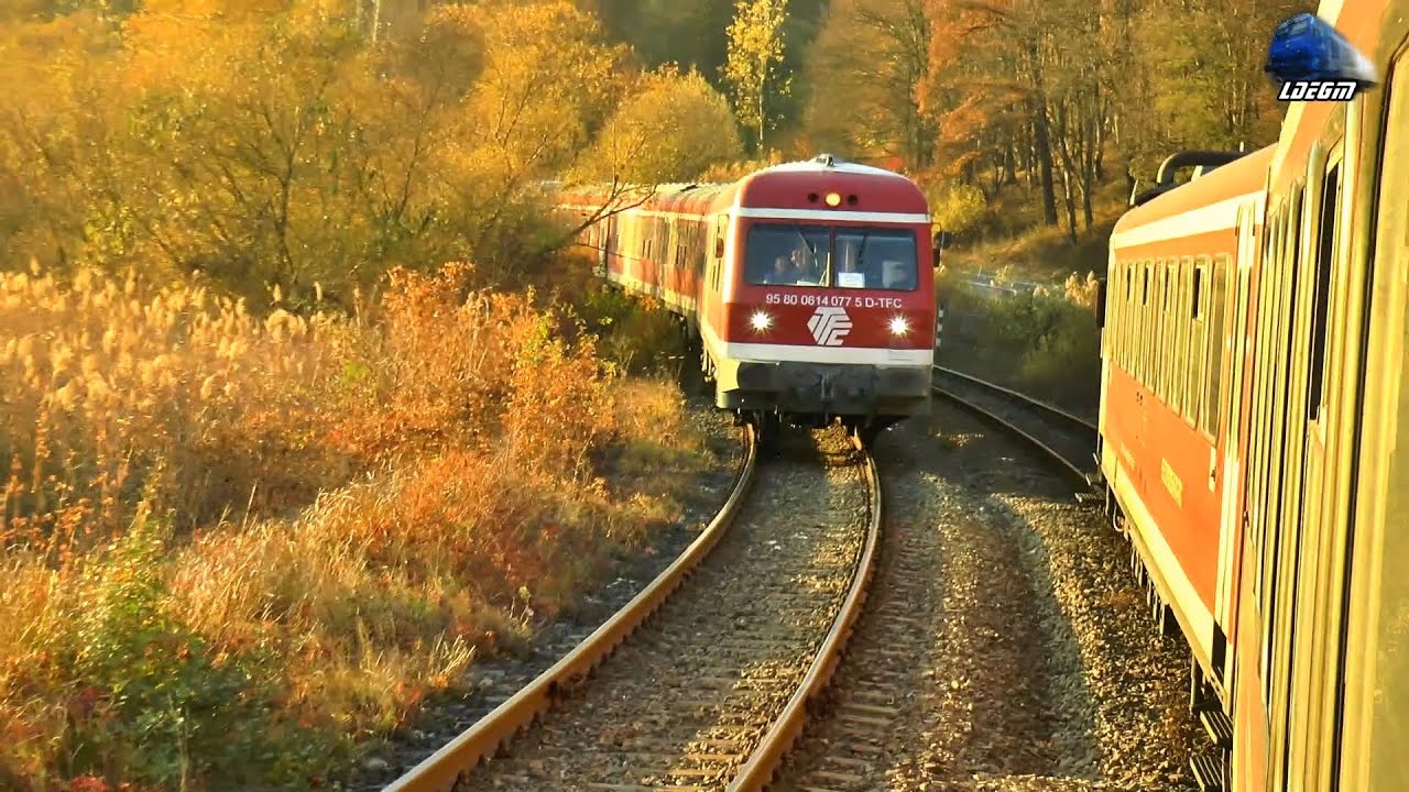 🚄Călătorie de Toamnă cu Trenul🍂🏞🌄 Autumn Train Ride in Munții Apuseni ...