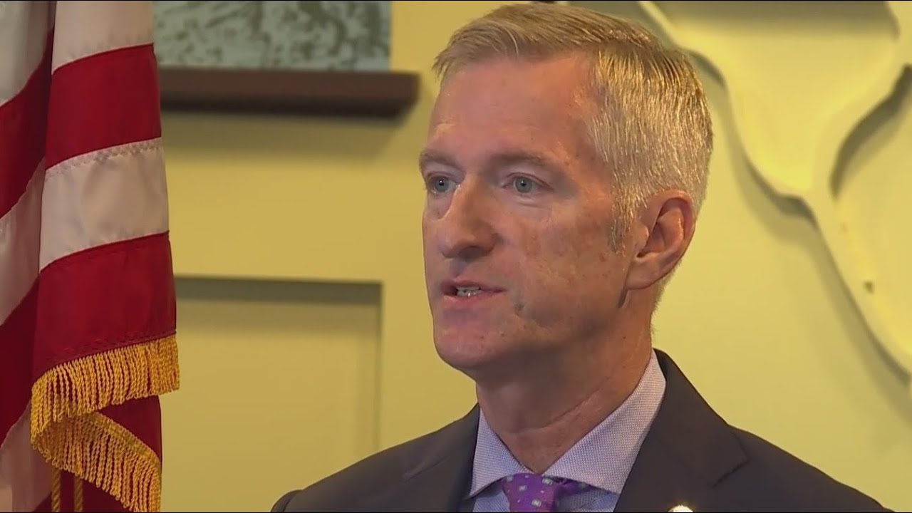 Portland Mayor Ted Wheeler shares plans for final year in office - YouTube