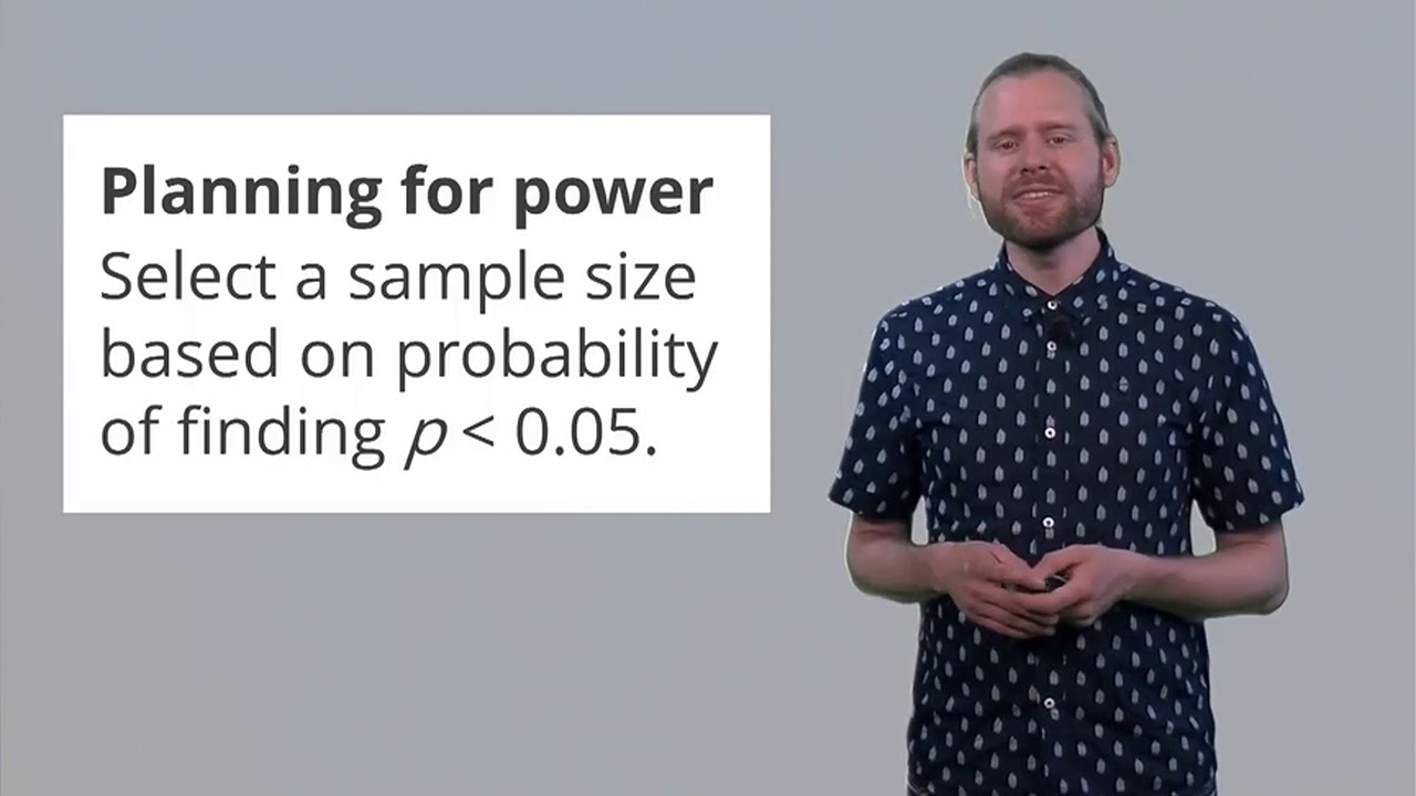 Sample Size Justification - Improving your statistical inferences - YouTube