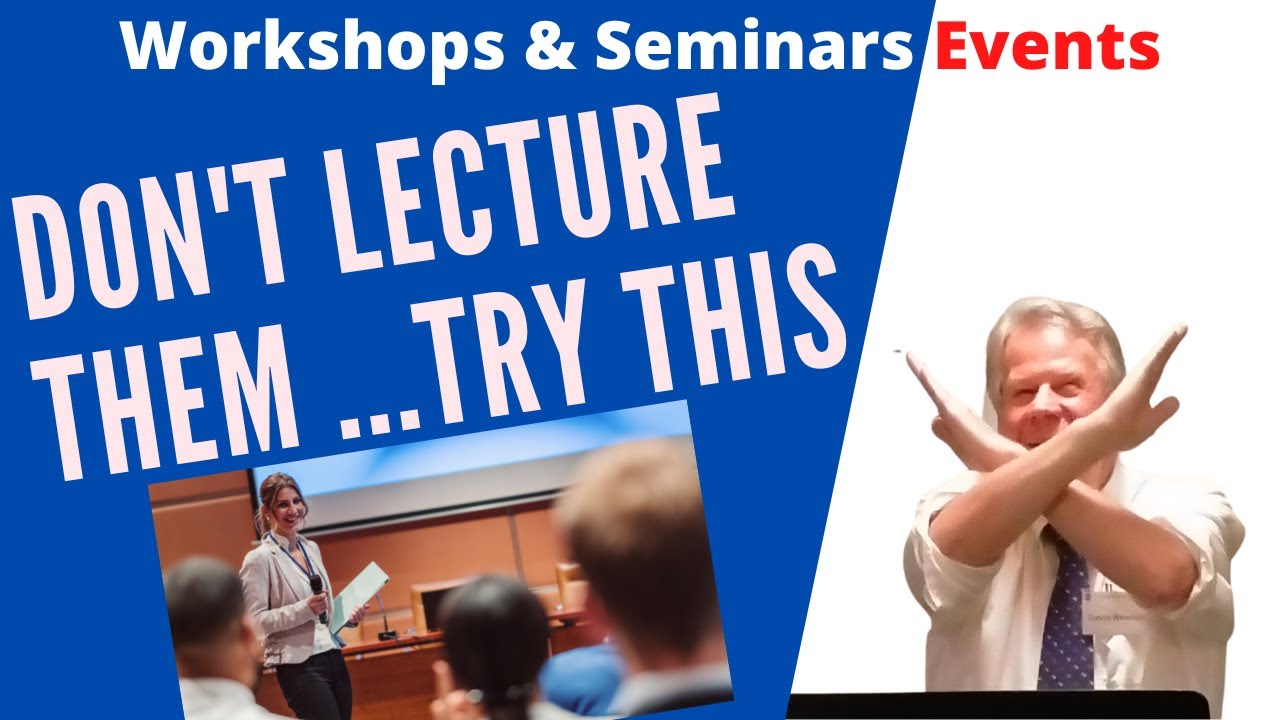 7 Seminar & Workshop Teaching Methods You Can Use Right Now - To ...