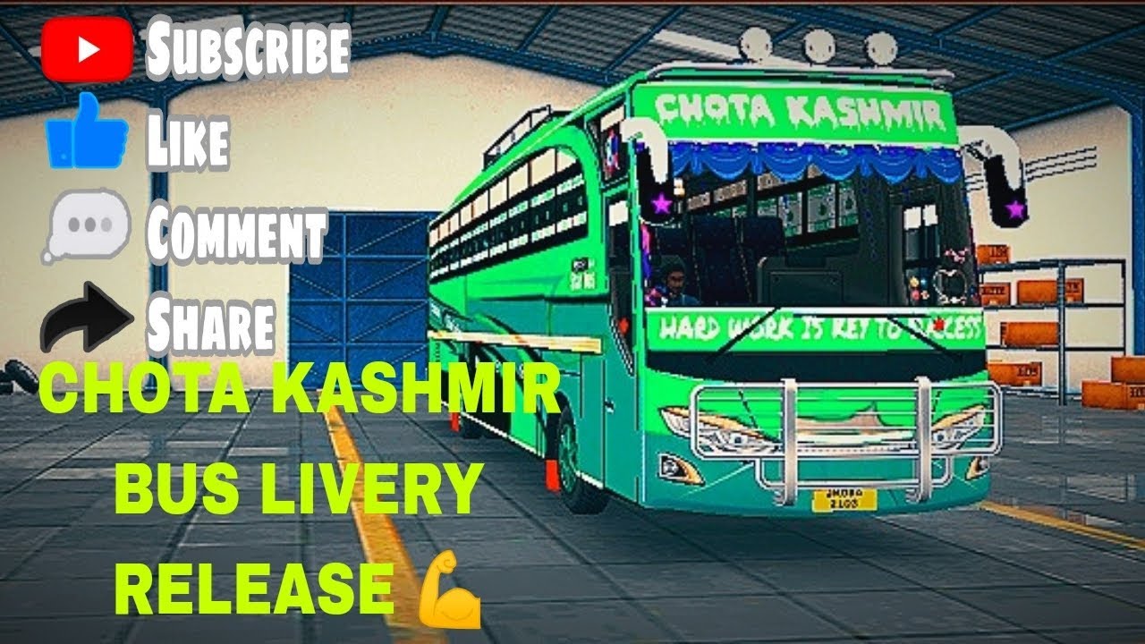 Chota kashmir bus livery release download now - YouTube