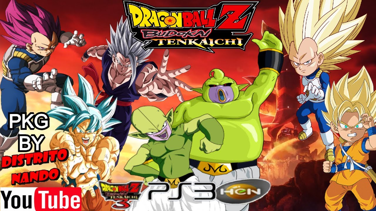 PS3 HEN / NUEVA ISO CANON v1 / DragonBall Z Budokai Tenkaichi 3 / SUPER MOD DAIMA NEW PKG BT3 ...