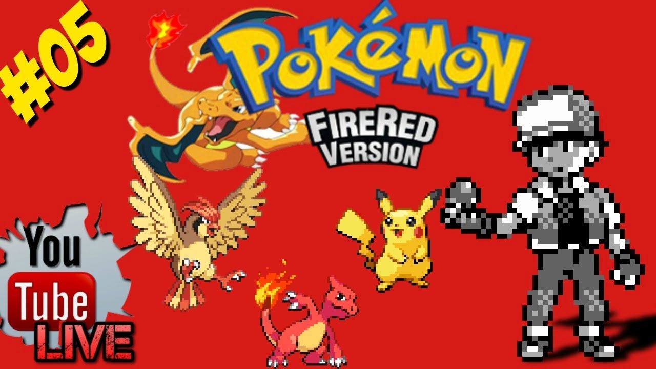 🔴 Pokemon FireRed - Episode #5 Livestream Lets hang out!! Who is Bill ...