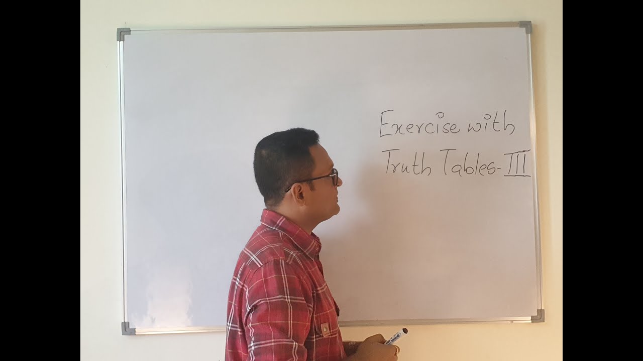 Exercises with Truth Tables - 3 - YouTube