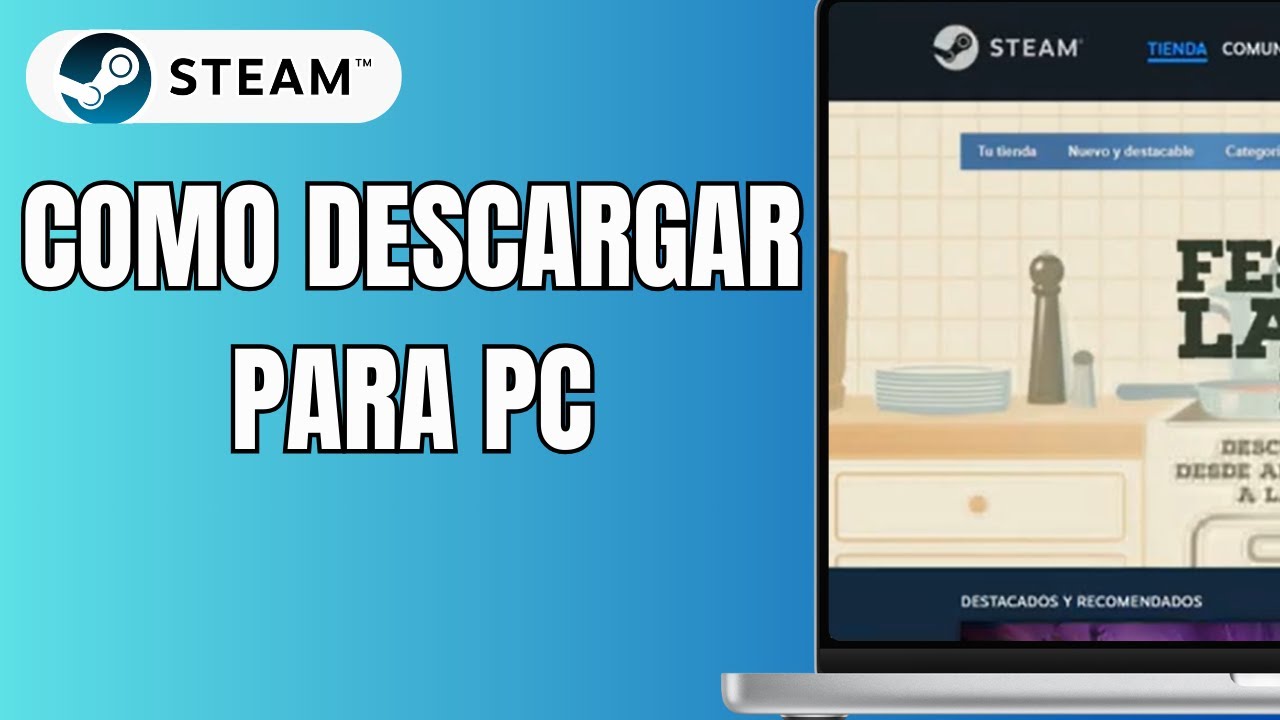 Cómo Descargar Steam Para Pc - YouTube