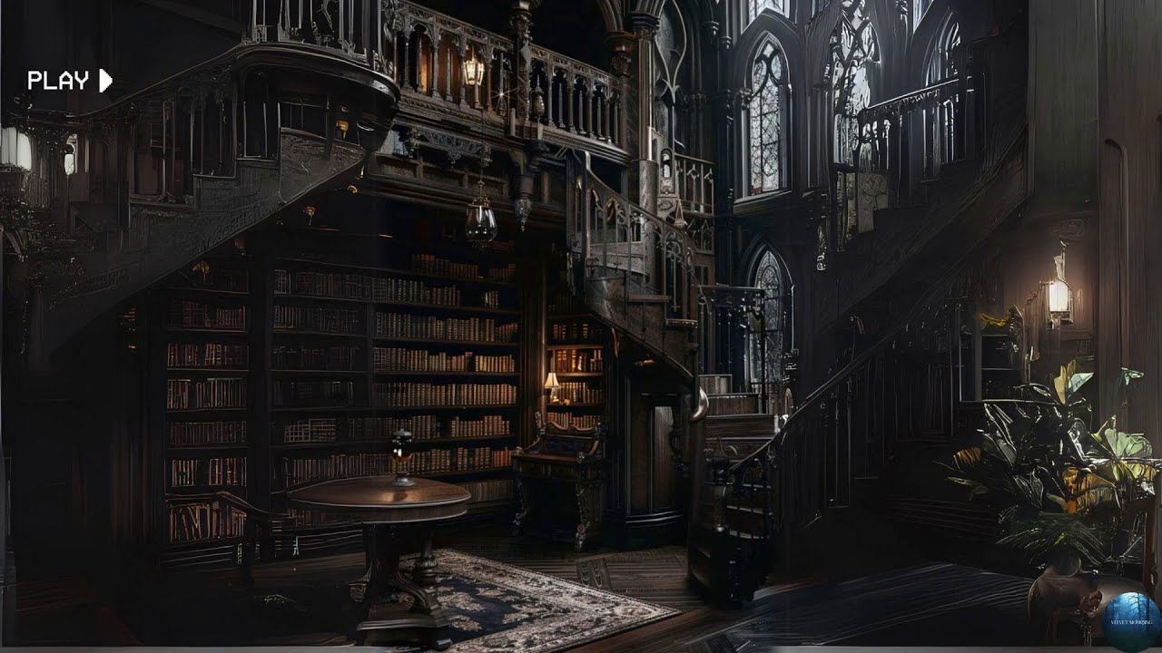 [dark academia] pov: you're at your secret place - YouTube