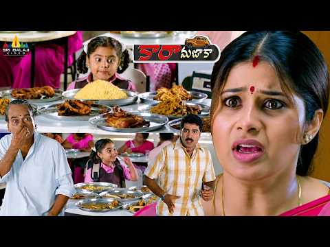 ఇది పిల్లా? పిశాచా? Geethika's Biryani Eating Comedy | Cara Majaka | Telugu Movie Scenes | LB Sriram